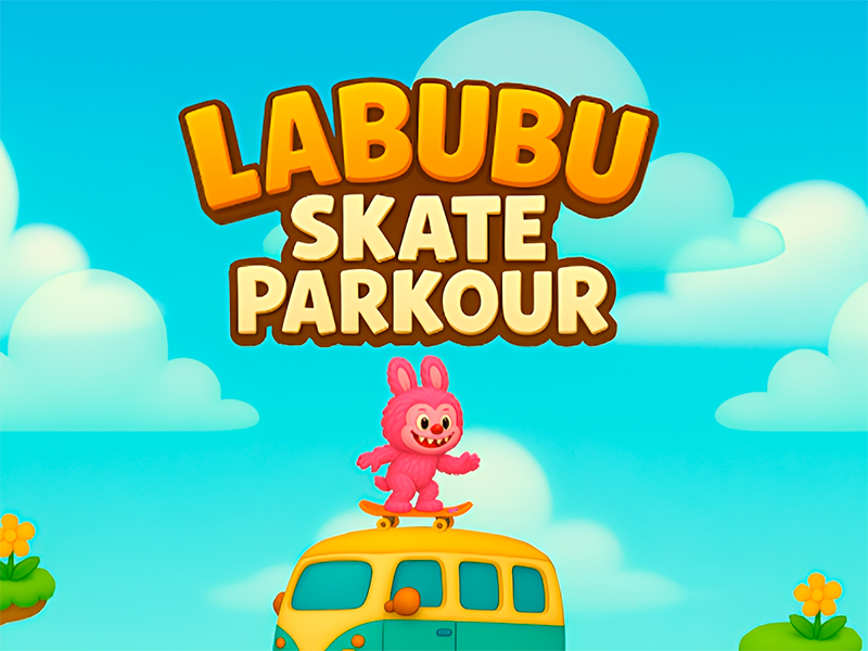 Labubu Skate Parkur 🕹️ Graj online na Sgames